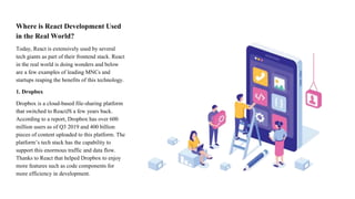 Comprehensive Guide to React Development 2022.pptx
