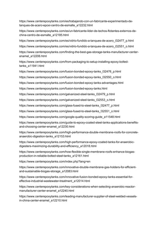 Comprehensive Guide to Sludge Storage Tanks_ Features, Benefits, and ...