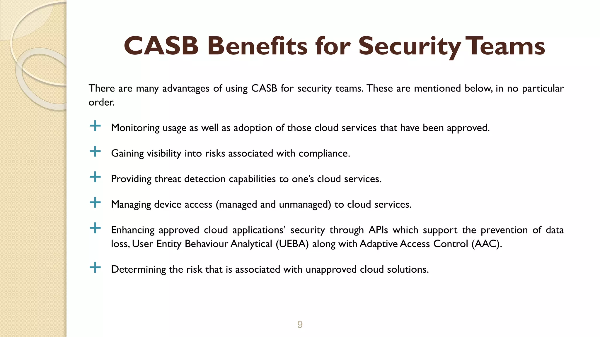 Comprehensive Information on CASB | PPT