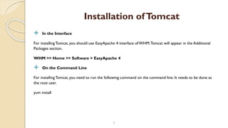 Comprehensive Information on Tomcat | PPT