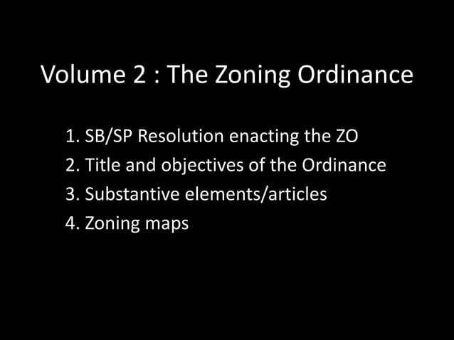 Comprehensive Land Use Planning | PDF