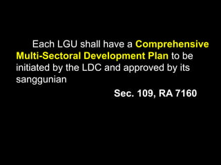 Comprehensive Land Use Planning | PDF