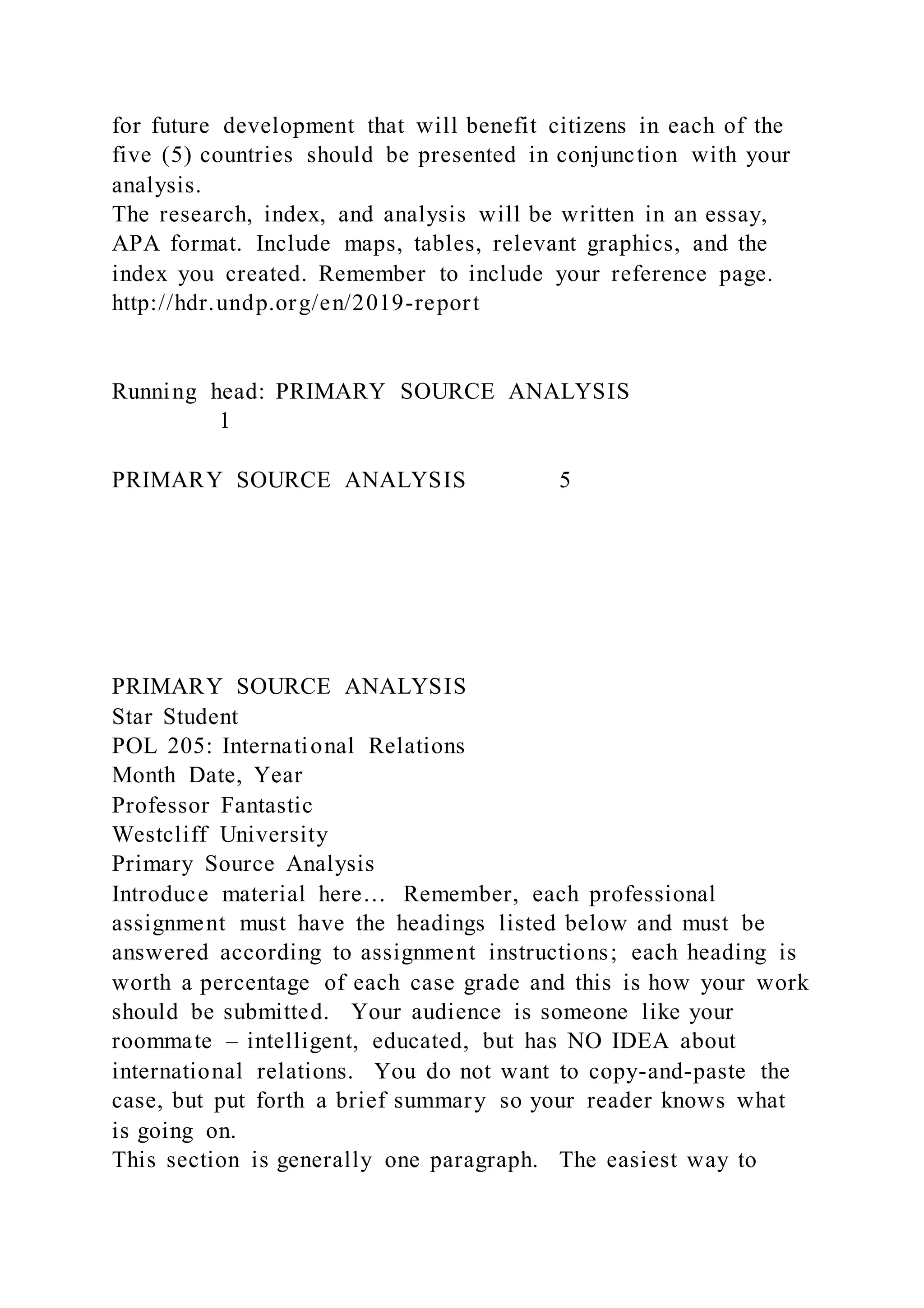 Comprehensive Learning Assessment 2 - Primary Source Analysis Pape | DOCX