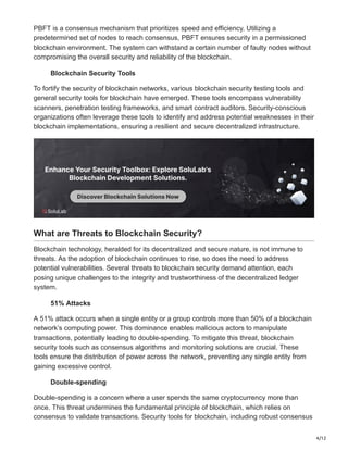Comprehensive List Of Blockchain Security Tools | PDF