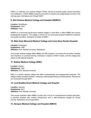 Comprehensive List of Medical Colleges in Bihar 2025.pdf