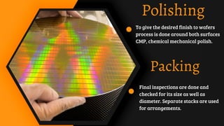 Comprehensive Manufacturing Process of Silicon Wafer | PDF