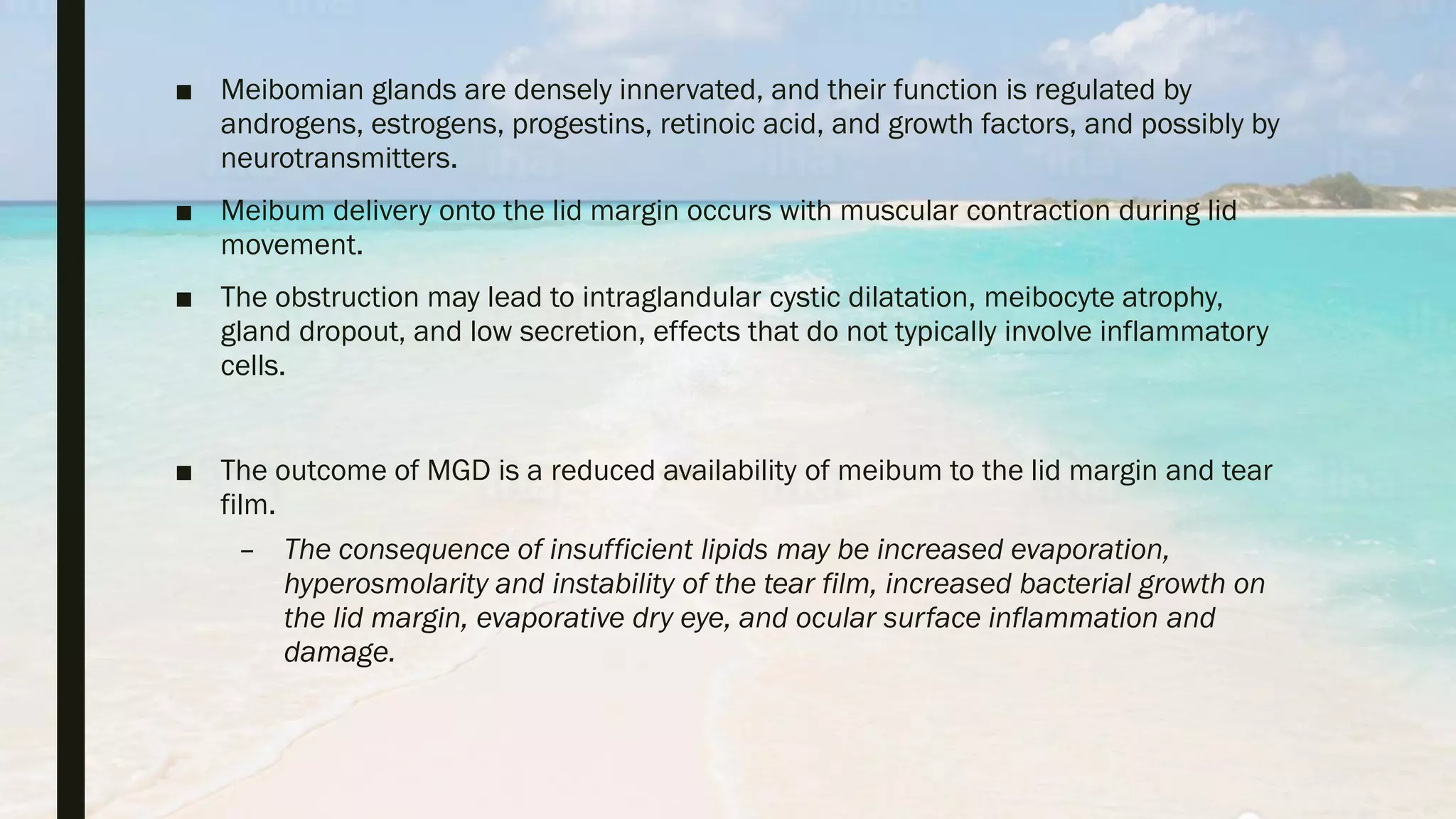 Comprehensive meibomian gland evaluation | PDF