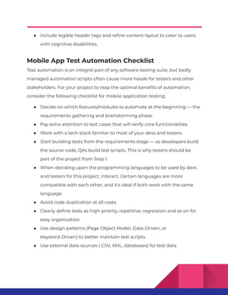 Comprehensive Mobile App Testing Checklist for Testers & Developers (1).pdf
