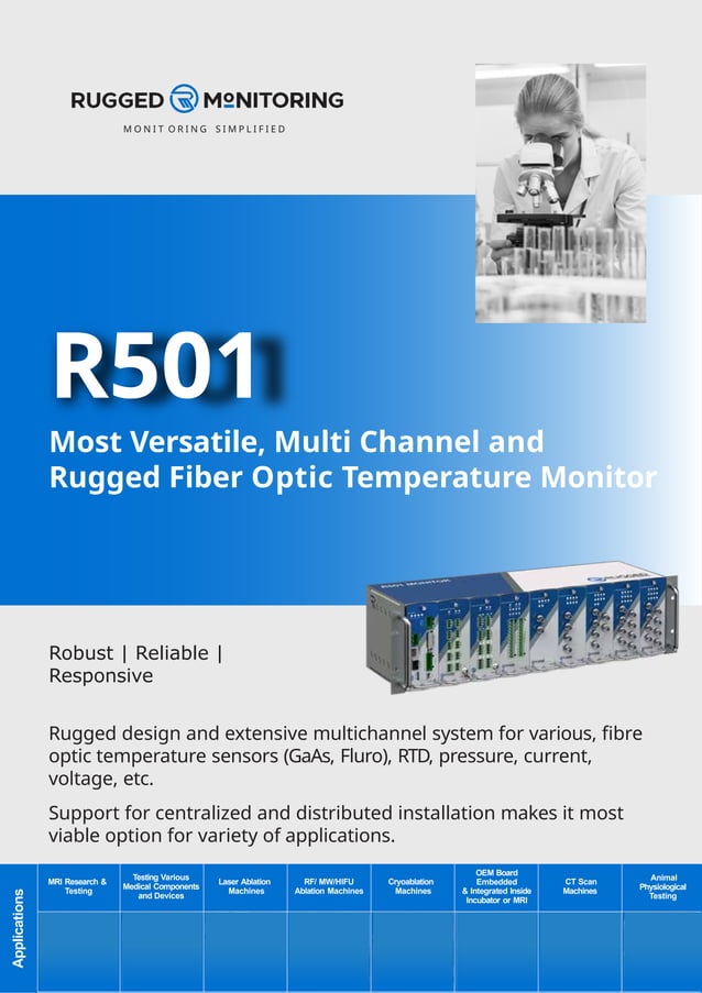 Comprehensive Monitoring System R501 Rugged Monitoring.pptx | Physics ...