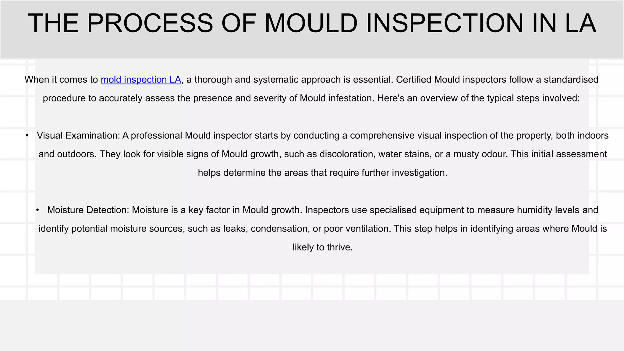 Comprehensive Mould Inspection in LA: Ensuring a Healthy Environment.pptx