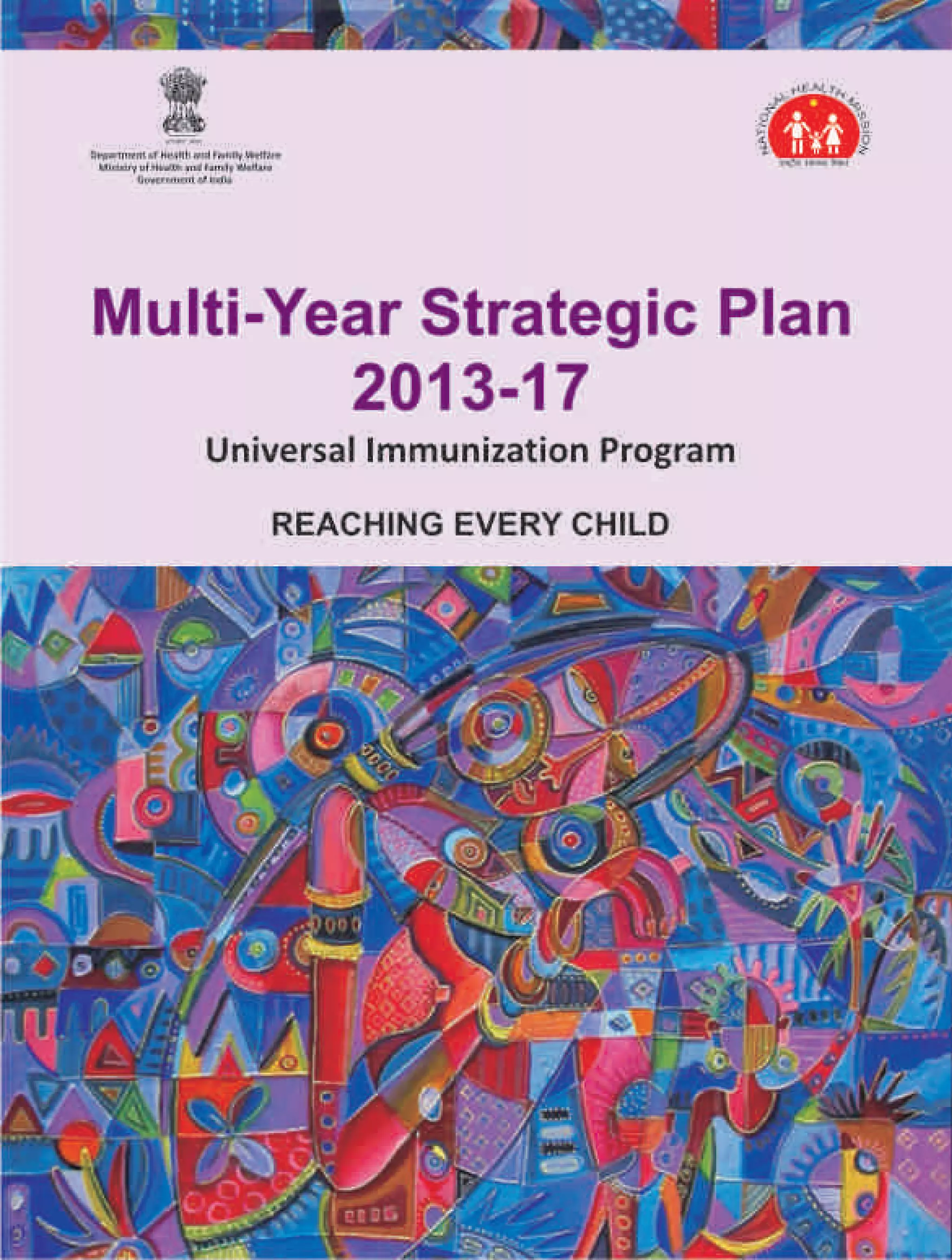 Comprehensive Multi-year Plan - Universal Immunization Program Reaching ...