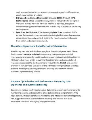 Comprehensive NOC Support Safeguarding Your Network Infrastr.docx