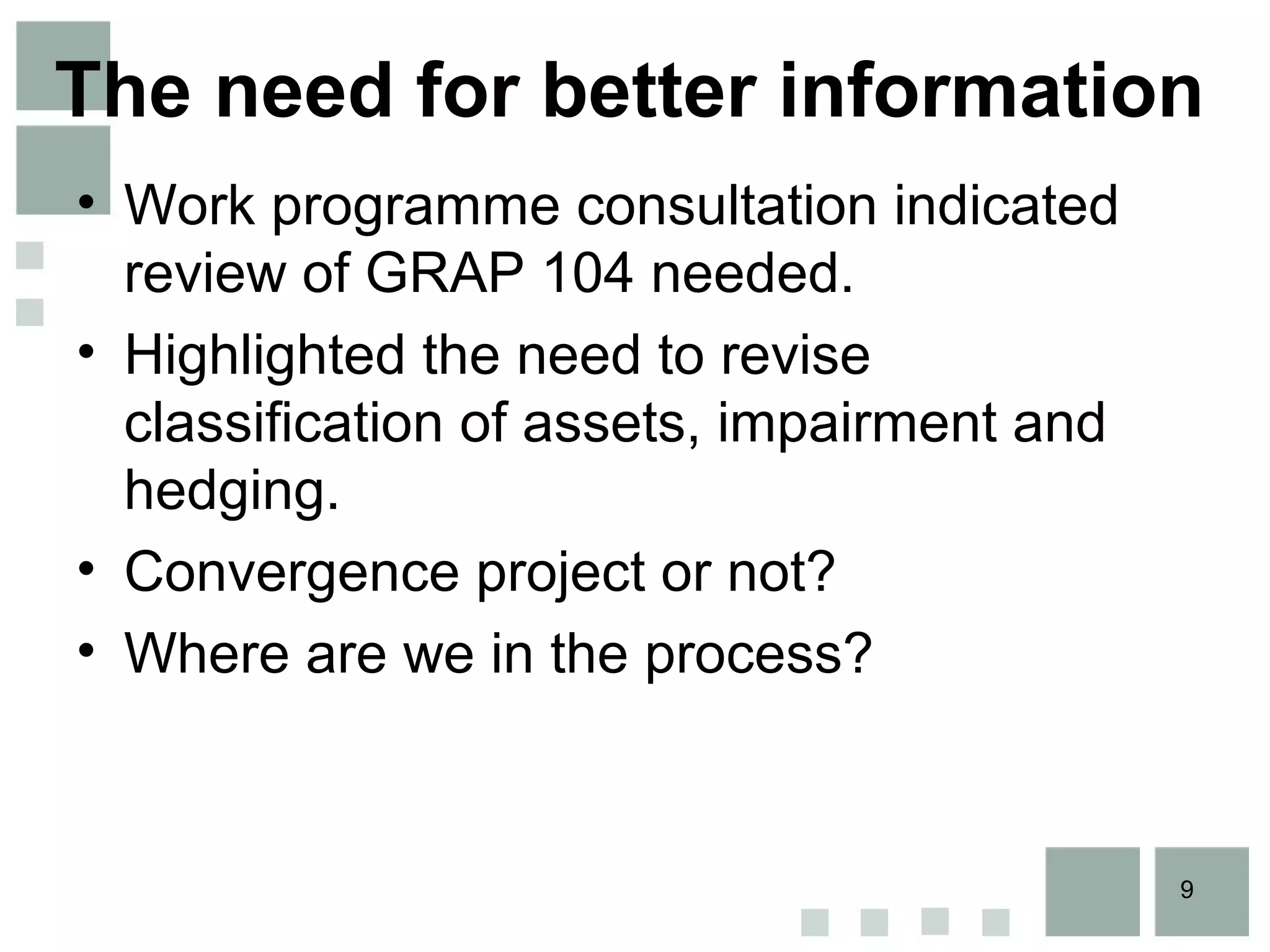 GRAP 104 - Financial Instruments Comprehensive Overview | PPT