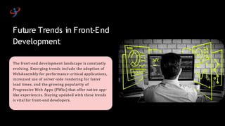 Comprehensive Overview of Front-End Services | PPTX