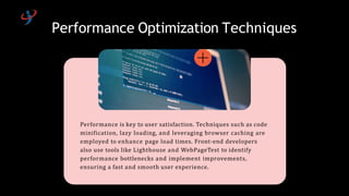 Comprehensive Overview of Front-End Services | PPT