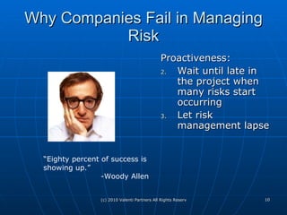Comprehensive Overview Of Risk Management | PPT | Business Accounting ...