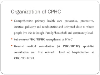 Comprehensive primary health care in community health nursing | PPTX