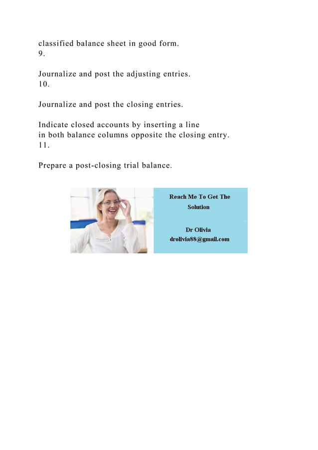 Comprehensive Problem More Co. is a merchandising business.T.docx