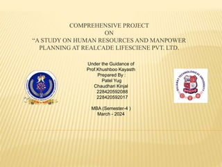 Comprehensive project report............ | PPT