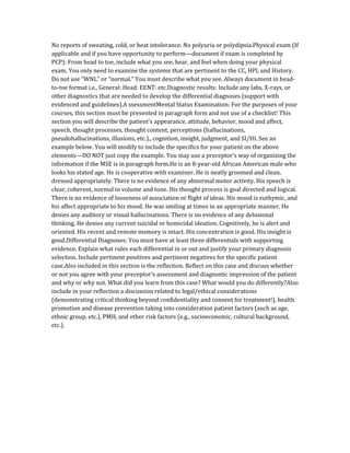 Comprehensive Psychiatric Evaluation And Patient Case Presentation.docx