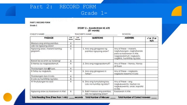 Comprehensive Rapid Literacy Assessment.pptx | Educational Assessment ...