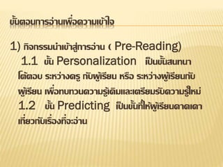Comprehensive reading | PPTX