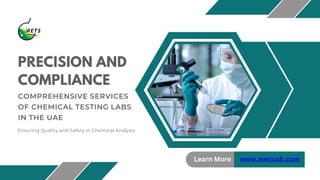 Comprehensive Services of Chemical Testing Lab in the UAE.pdf