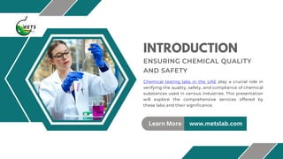 Comprehensive Services of Chemical Testing Lab in the UAE.pdf