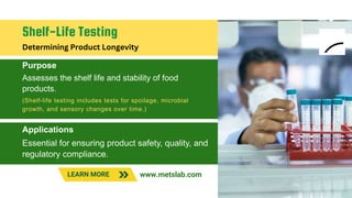 Comprehensive Services of Food Testing Labs in Dubai.pptx