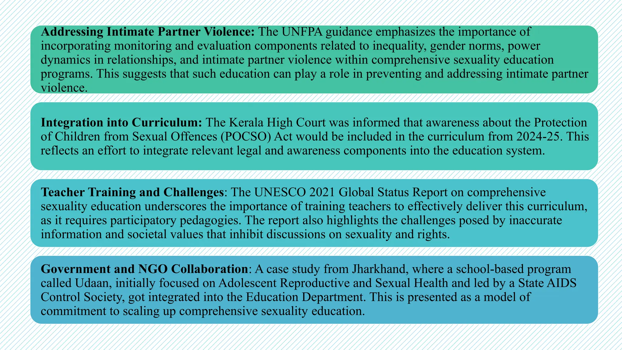 Comprehensive Sex Education In India and its significance | PPTX