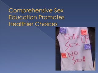 Comprehensive sex education | PPTX