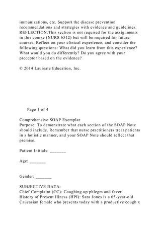 Comprehensive SOAP TemplateThis template is for a full history.docx