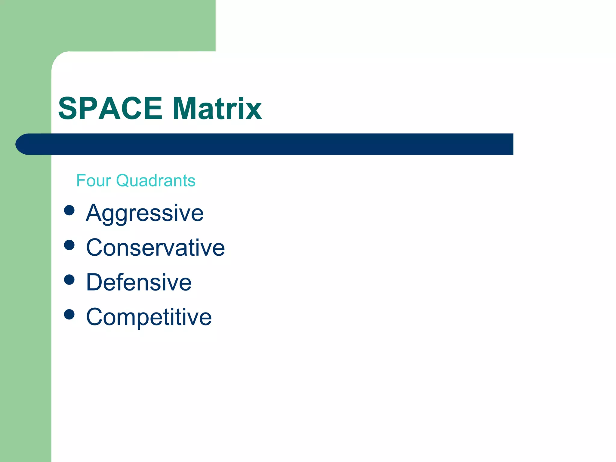Comprehensive strategy formulation framework | PPT