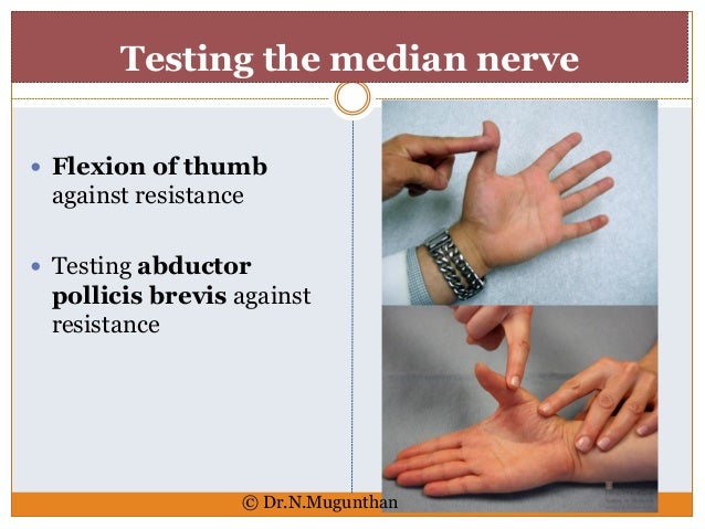 Comprehensive survey of median nerve - Dr.N.Mugunthan.M.S