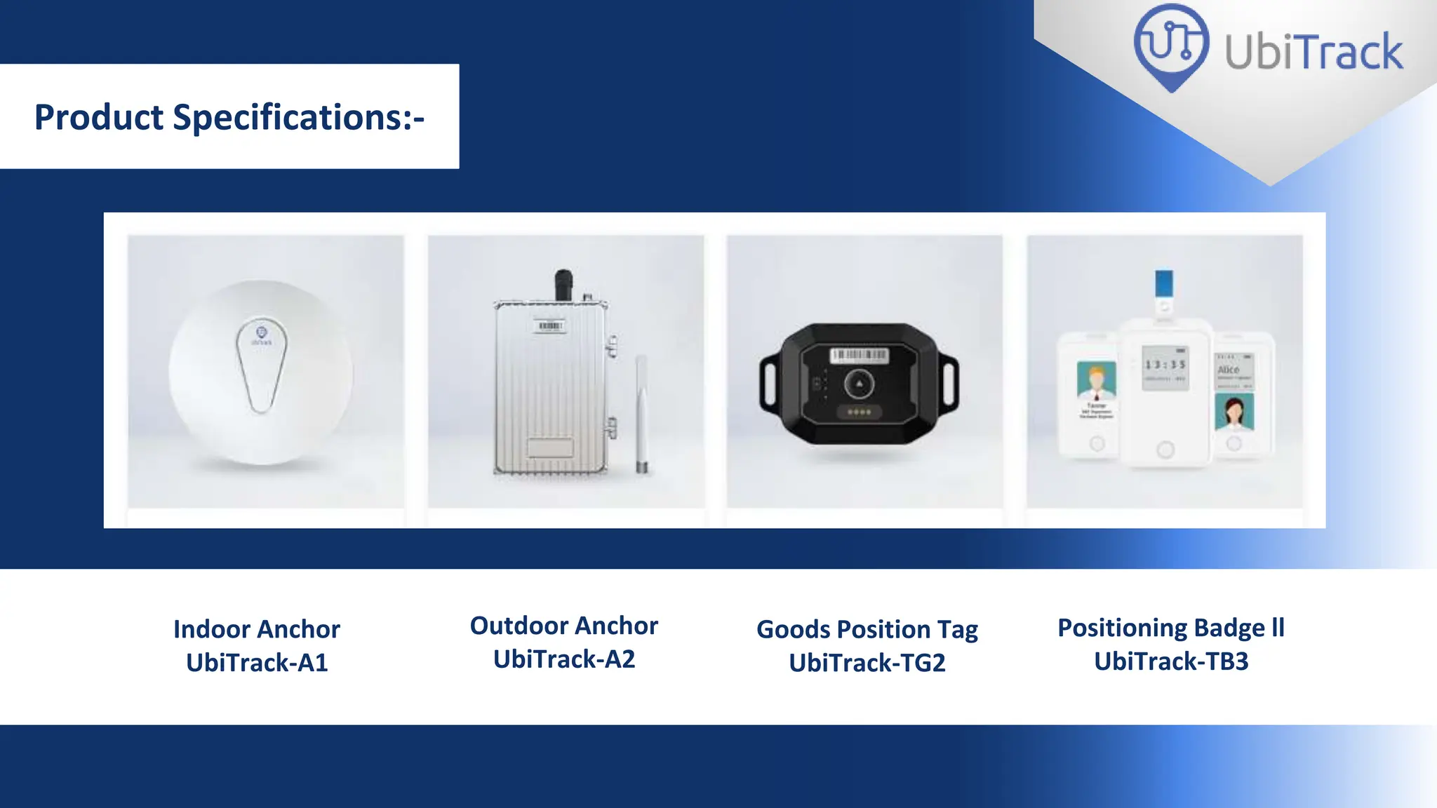 Comprehensive Tracking Solutions for Warehouse Logistics- UbiTrack.pptx