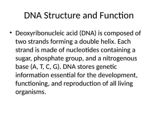 Comprehensive Understanding of Genetic Mechanisms and Molecular Foundations.pptx