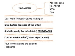 Comprehensive writing powerpoint | PPTX