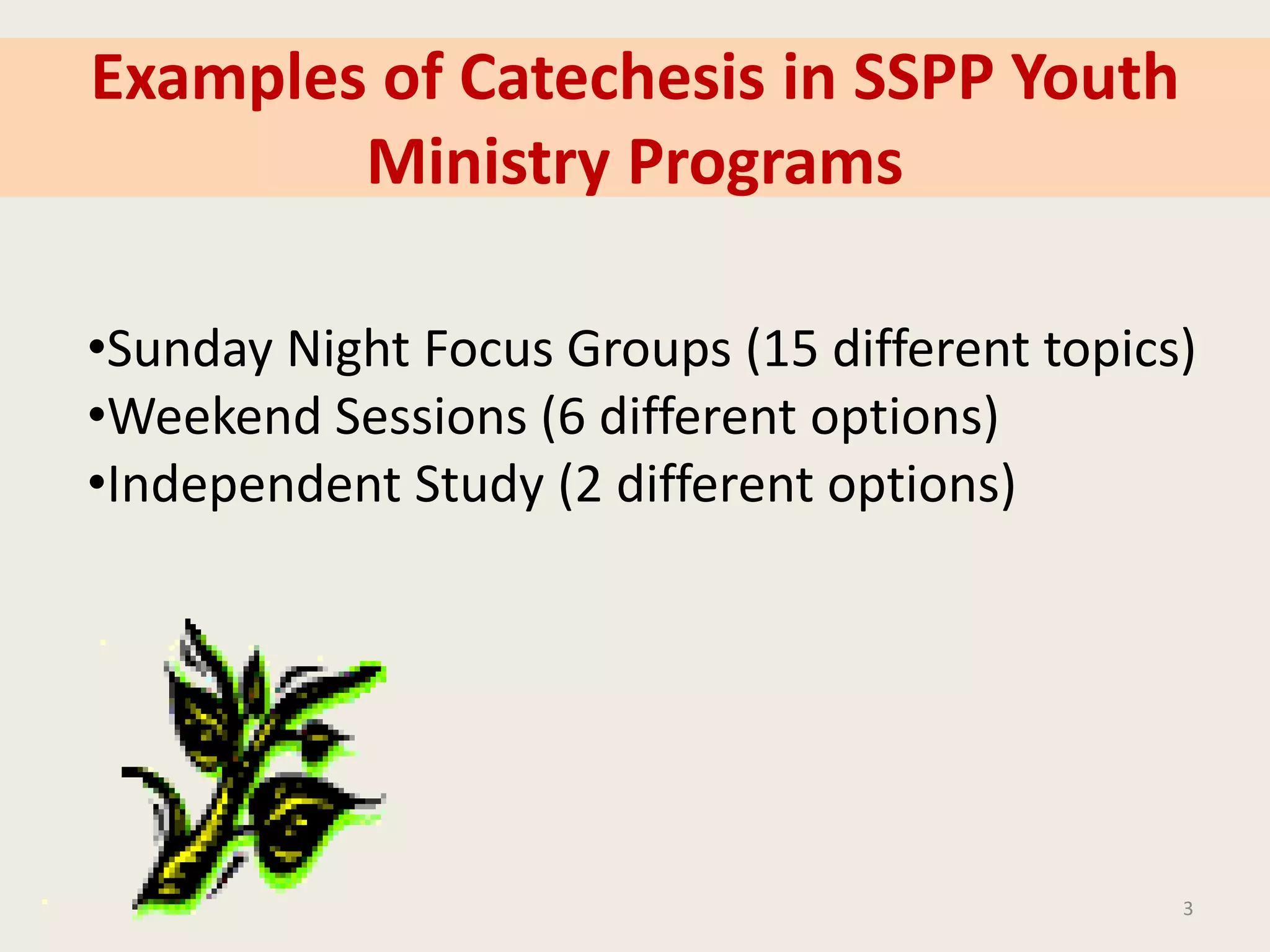 Comprehensive youth ministry | PPTX