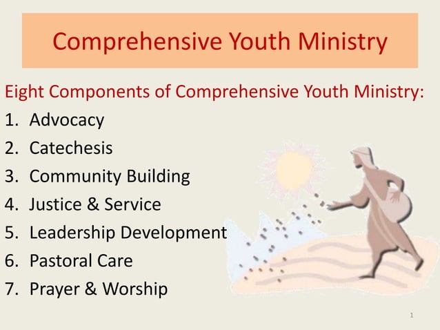 Comprehensive youth ministry | PPT