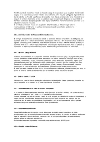 Comprende las normas para la ejecución de la obra blanca | DOCX
