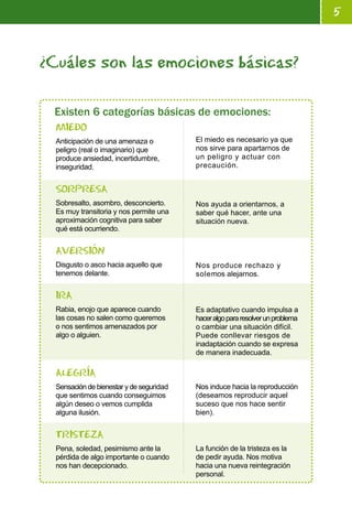 Comprender las emociones | PDF