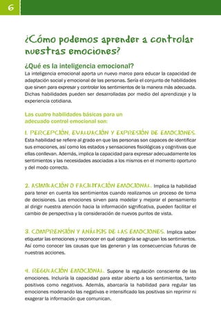 Comprender las emociones | PDF