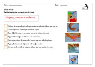 Comprensi%c3%b3%20 cicle%20inicial | PPT