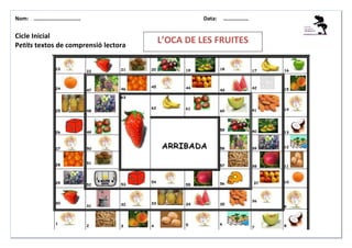 Comprensi%c3%b3%20 cicle%20inicial | PPT