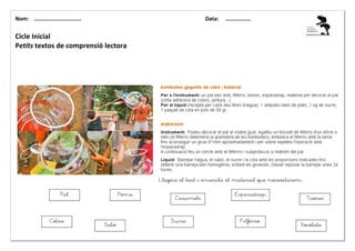 Comprensi%c3%b3%20 cicle%20inicial | PPT