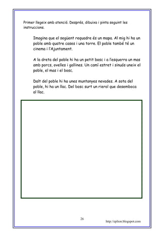 Comprensió lectora de 2n eplion | PDF