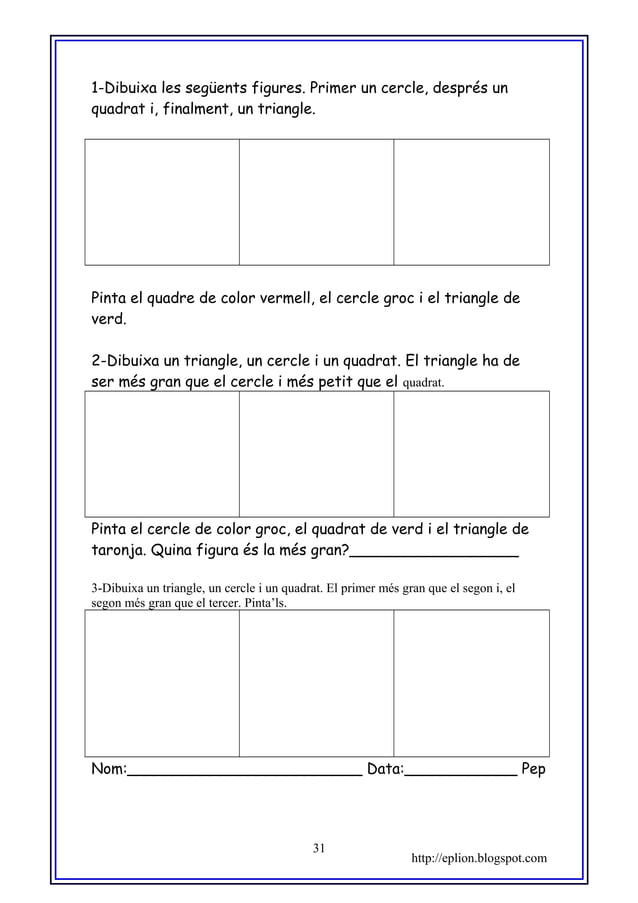 Comprensió lectora de 2n eplion | PDF