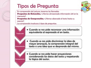 Comprensión de lectura | PDF