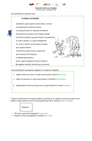 Comprensión de lectura La hormiga y la cigarra.docx