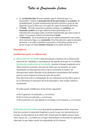 Comprensión lectora. Nancy Gutiérrez | DOC